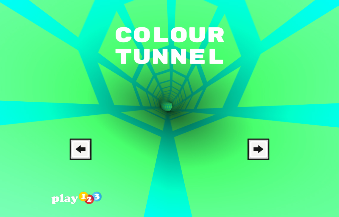Colour Tunnel 🕹️ Spill gratis på Play123