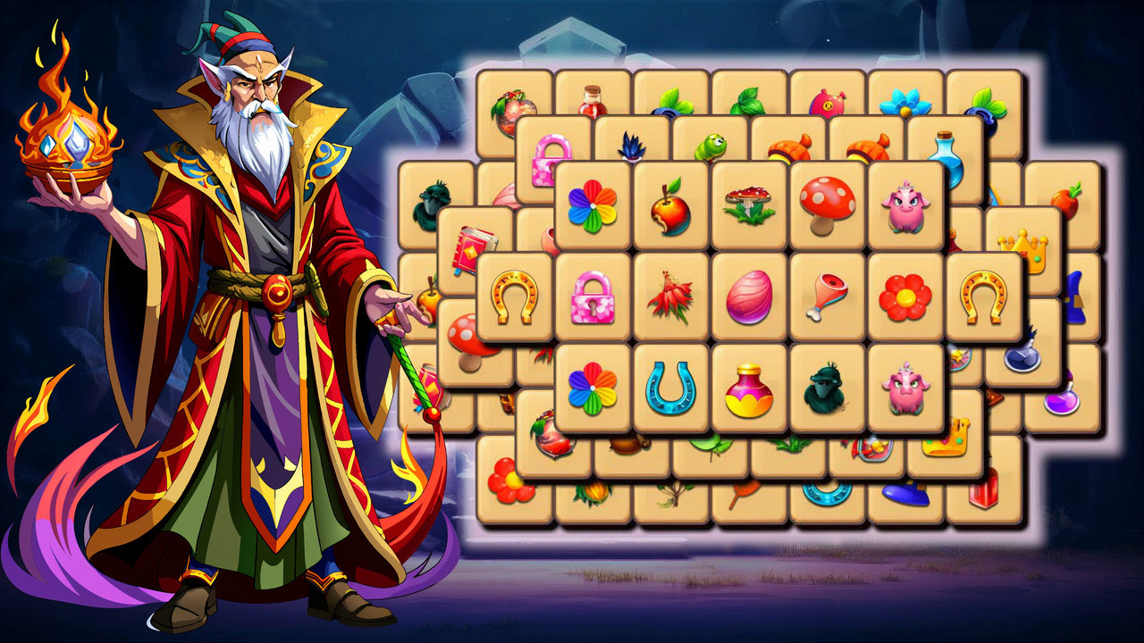 Enchanted Mahjong Saga 🕹️ Spill gratis på Play123