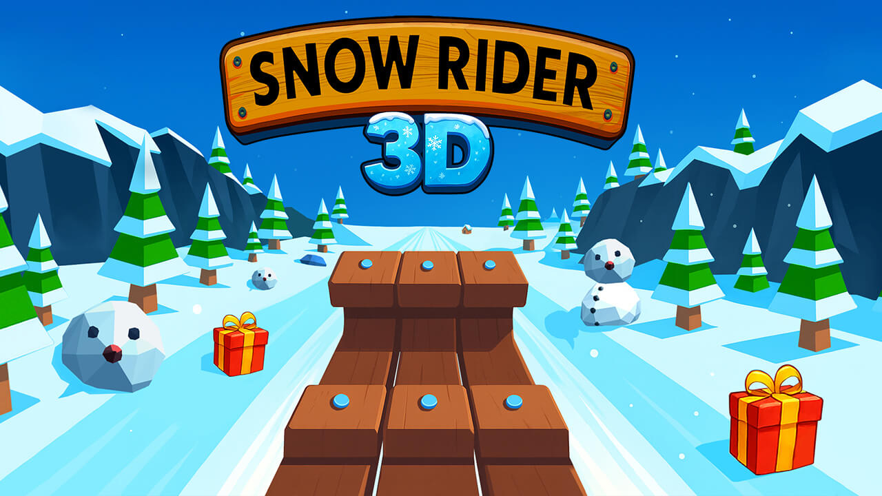 Snow Rider 3D 🕹️ Spill gratis på Play123