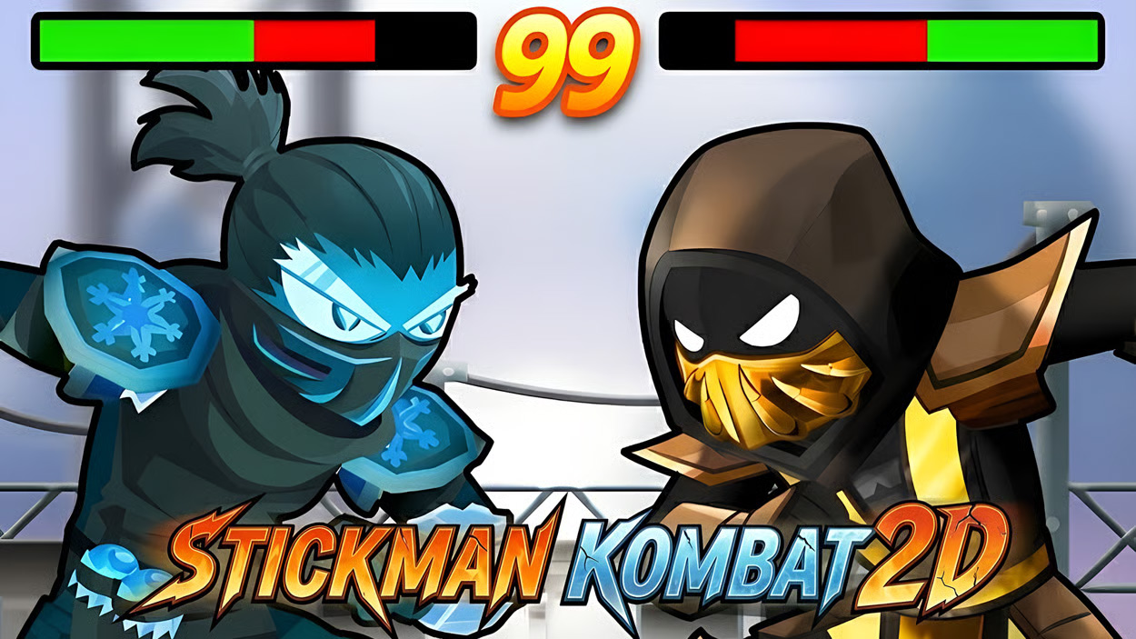 Stickman Kombat 2D 🕹️ Spill gratis på Play123